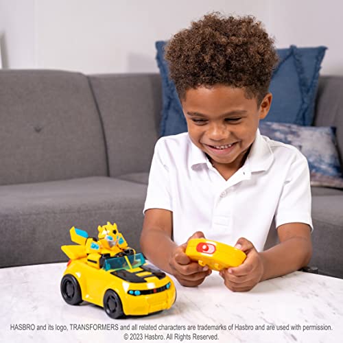 Transformers Rescue Bots Academy Bumblebee RC Radio Control Car, Toys for Kids and Adults