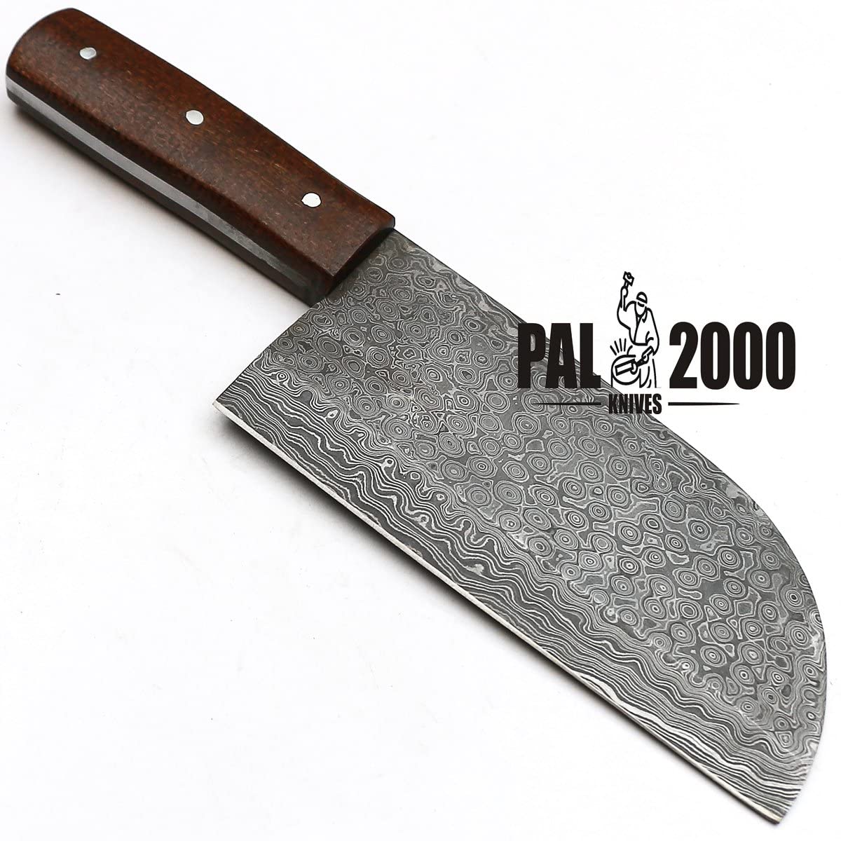 Custom Handmade - Carbon Steel - Cleaver Chopper Edc Knife - Serbian chef knife - Nikos Kitchen Butcher Knives - Knife With sheath - coolina kitchen - Handmade Meat Cleaver Knife 8666