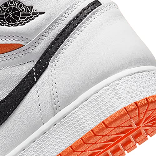 Jordan Youth Air 1 Retro High OG GS 575441 180 Electro Orange - Size 4.5Y