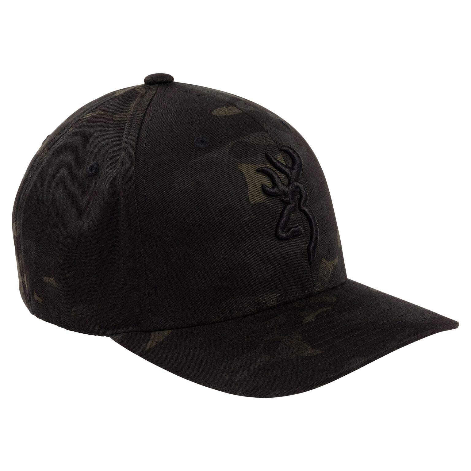 Browning Cap, Multicam Black, Large-X-Large