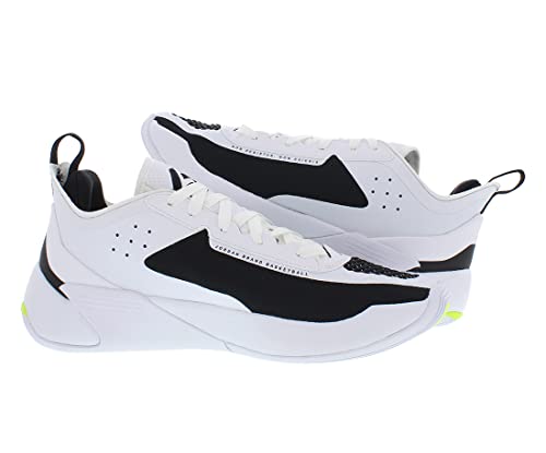 Nike Jordan Luka 1 Unisex Shoes Size 9, Color: White/Black/Volt
