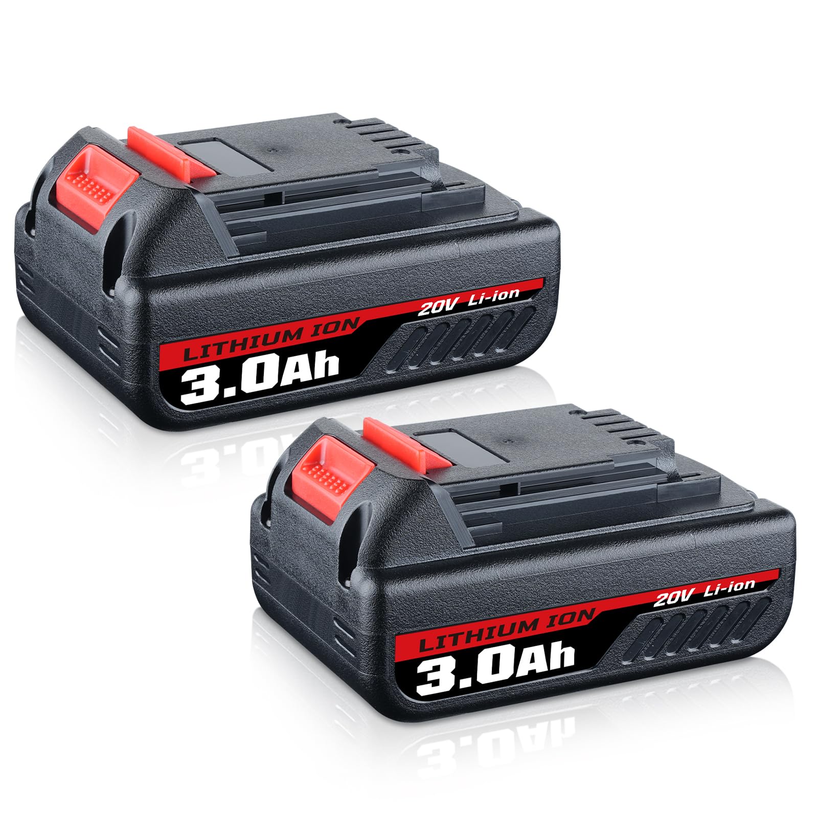 CEENR 2Pack 3.0Ah PCC680L Battery Replacement for Porter Cable 20V MAX Battery Lithium ion PCC685L PCC680L PCC682L PCC685LP for Porter Cable 20-Volt Lithium Battery