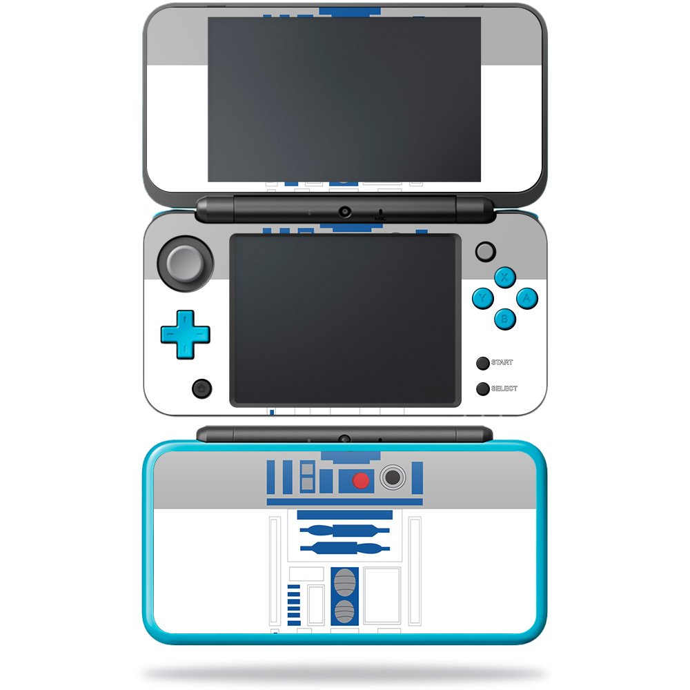 MightySkins Skin Compatible with Nintendo New 2DS XL - Cyber Bot | Protective, Durable, and Unique Vinyl Decal wrap Cover | Easy to Apply, Remove, and Change Styles | Made in The USA