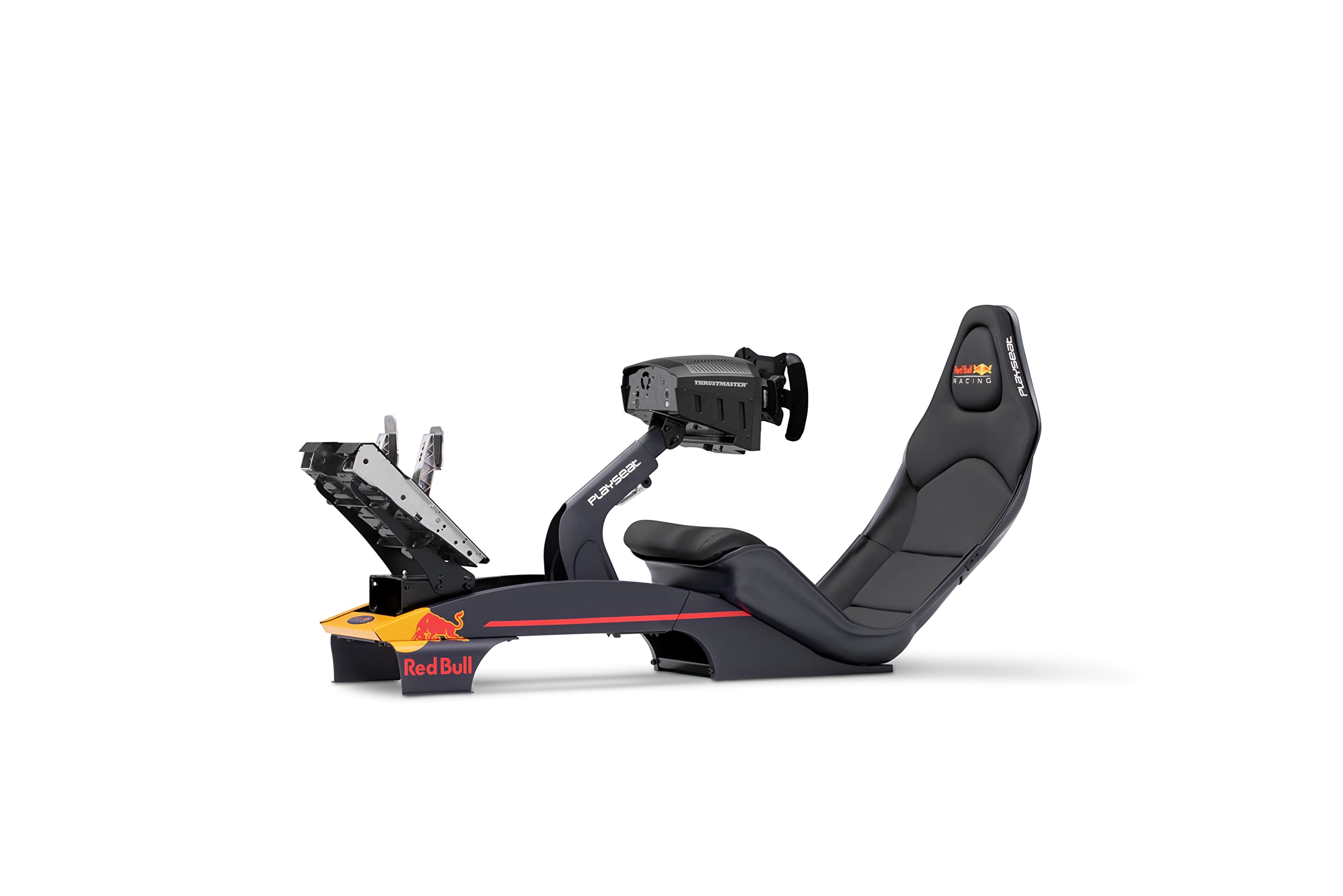 Playseat Formula Sim Racing Cockpit | High Performance Racing Simulator Cockpit for All Steering Wheels, Pedals and All Consoles | for Authentic F1 Racing | Fully Adjustable | Redbull Racing Edition