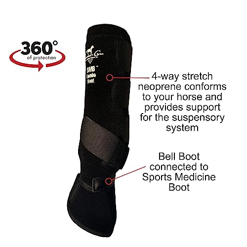 Professional's Choice Professionalās Choice SMB Combo Boots Black MEDIUM