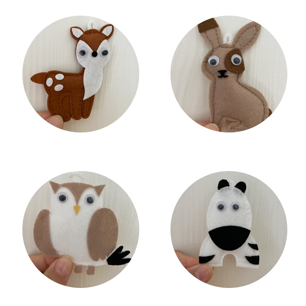 Crib Mobile Decorations Babey Crib Décor Animal Theme Nursery Decoration for Boys and Girls Baby Shower Gift Unique Crib Mobile Decor
