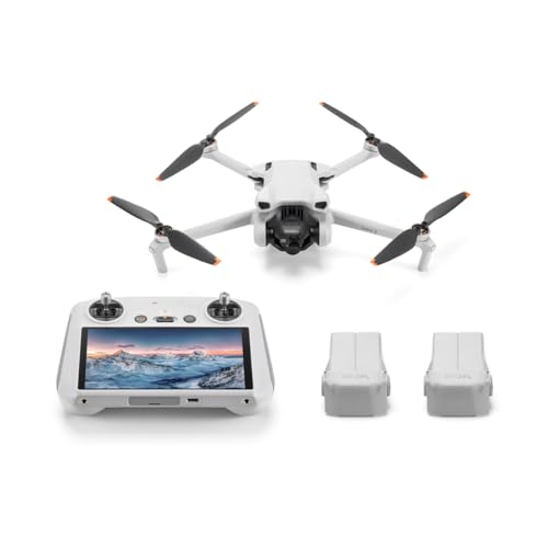 DJI Mini 3 Drone Fly More Combo with RC Remote Controller Bundle with 64GB microSD Card, Foldable Landing Pad Pro, Cleaning Kit