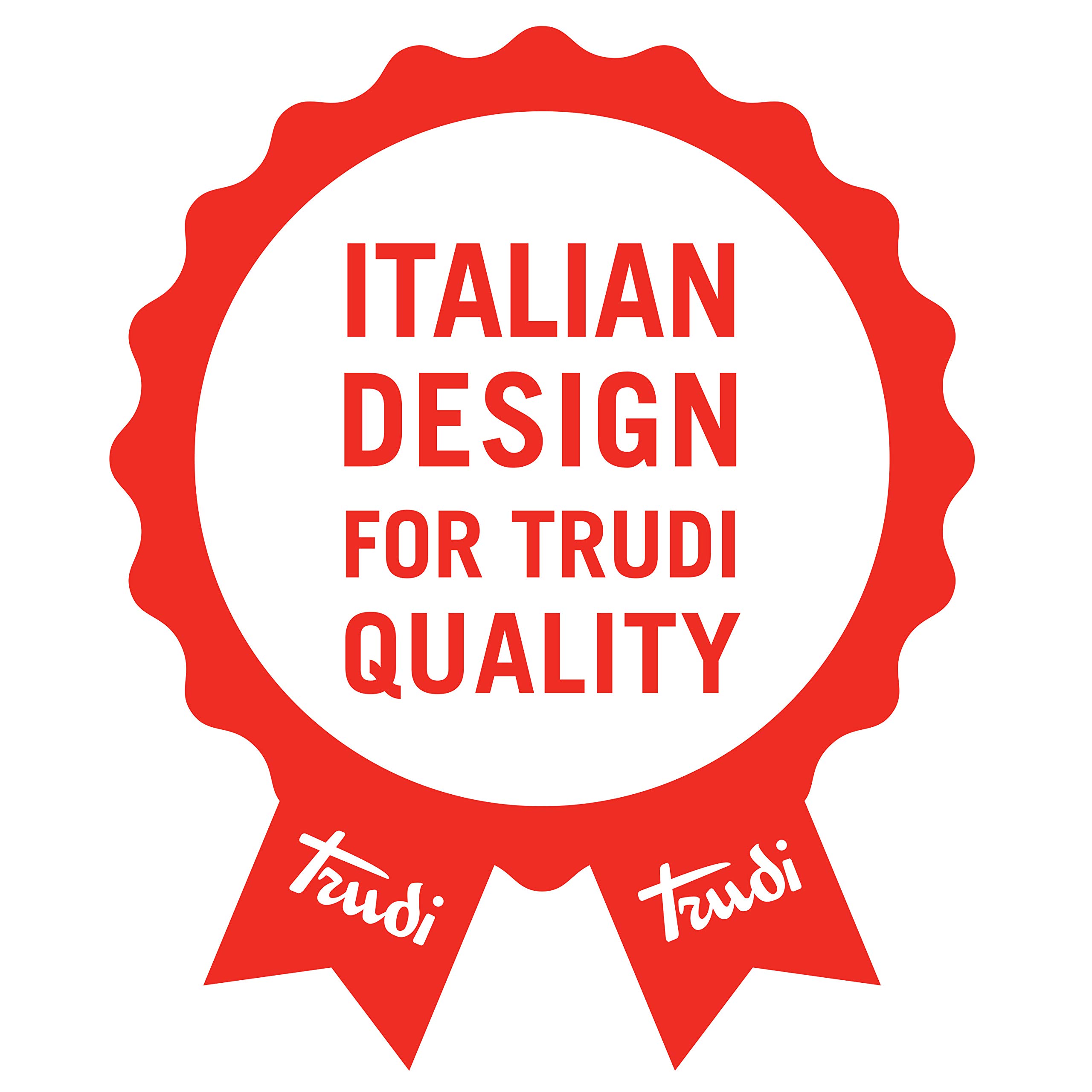 Premium Italian Designed Trudi Ettore Giant Teddy Bear, Big 22-inch Plush, Brown Bear, Kids Toys for Ages 3 Up by Just Play