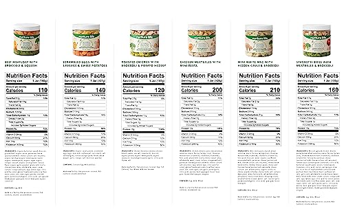 Nurture Life Healthy Baby Stage 3 & Toddler Finger Food 6-Meal Variety Pack, Organic Focus