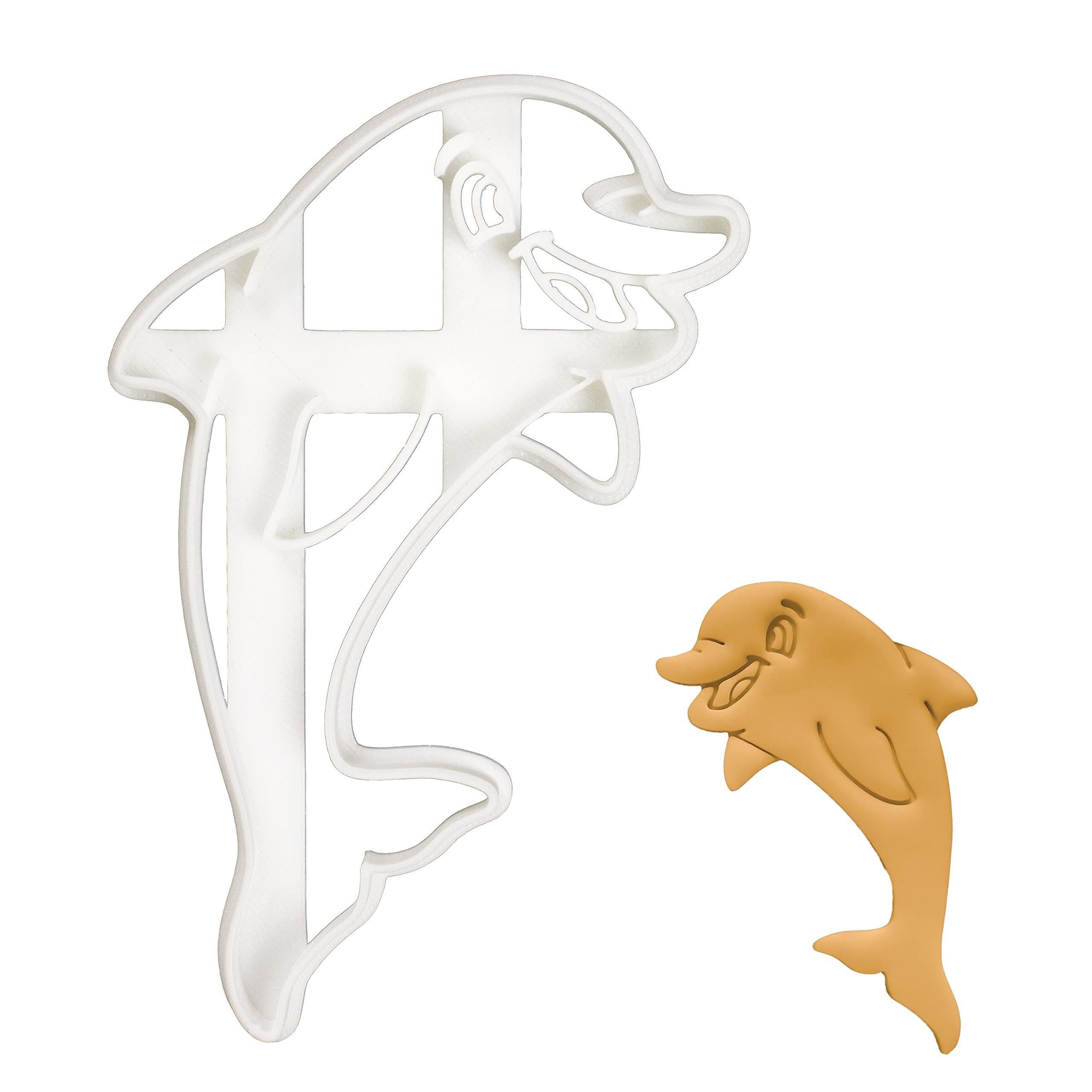 Cute Dolphin cookie cutter, 1 piece - Bakerlogy