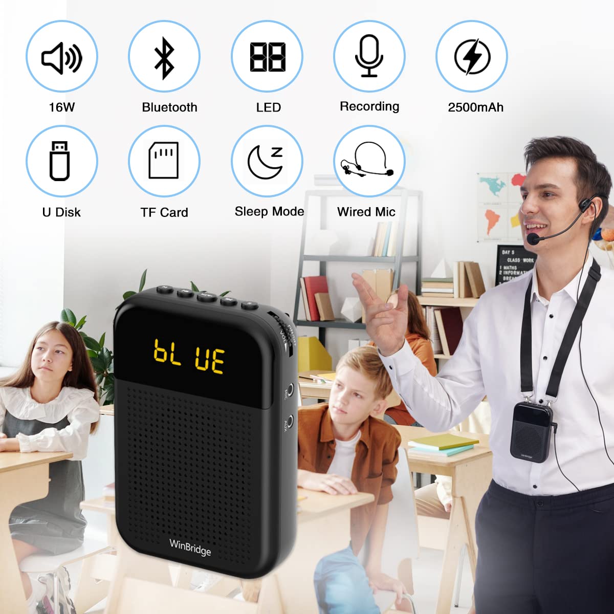 Buy S209 Voice Amplifier Get Carry Case Free