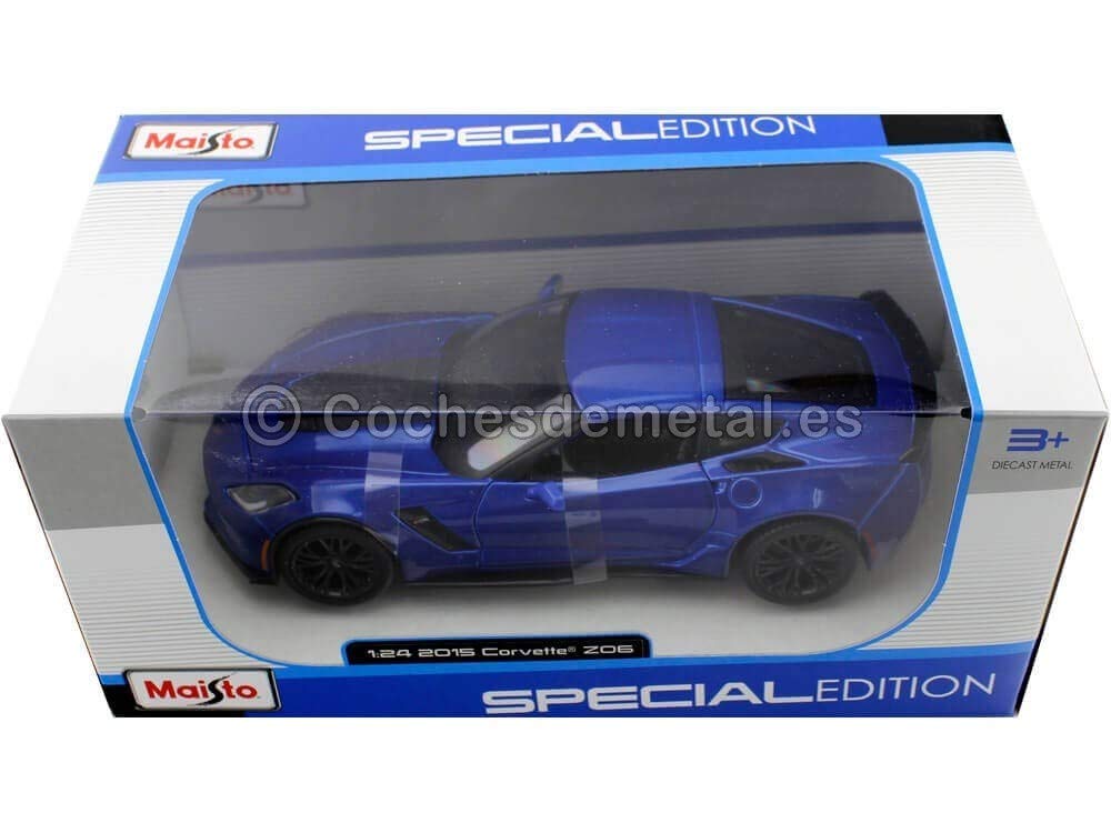 Chevrolet 2015 Corvette C7 Z06 Blue 1/24 by Maisto 31133
