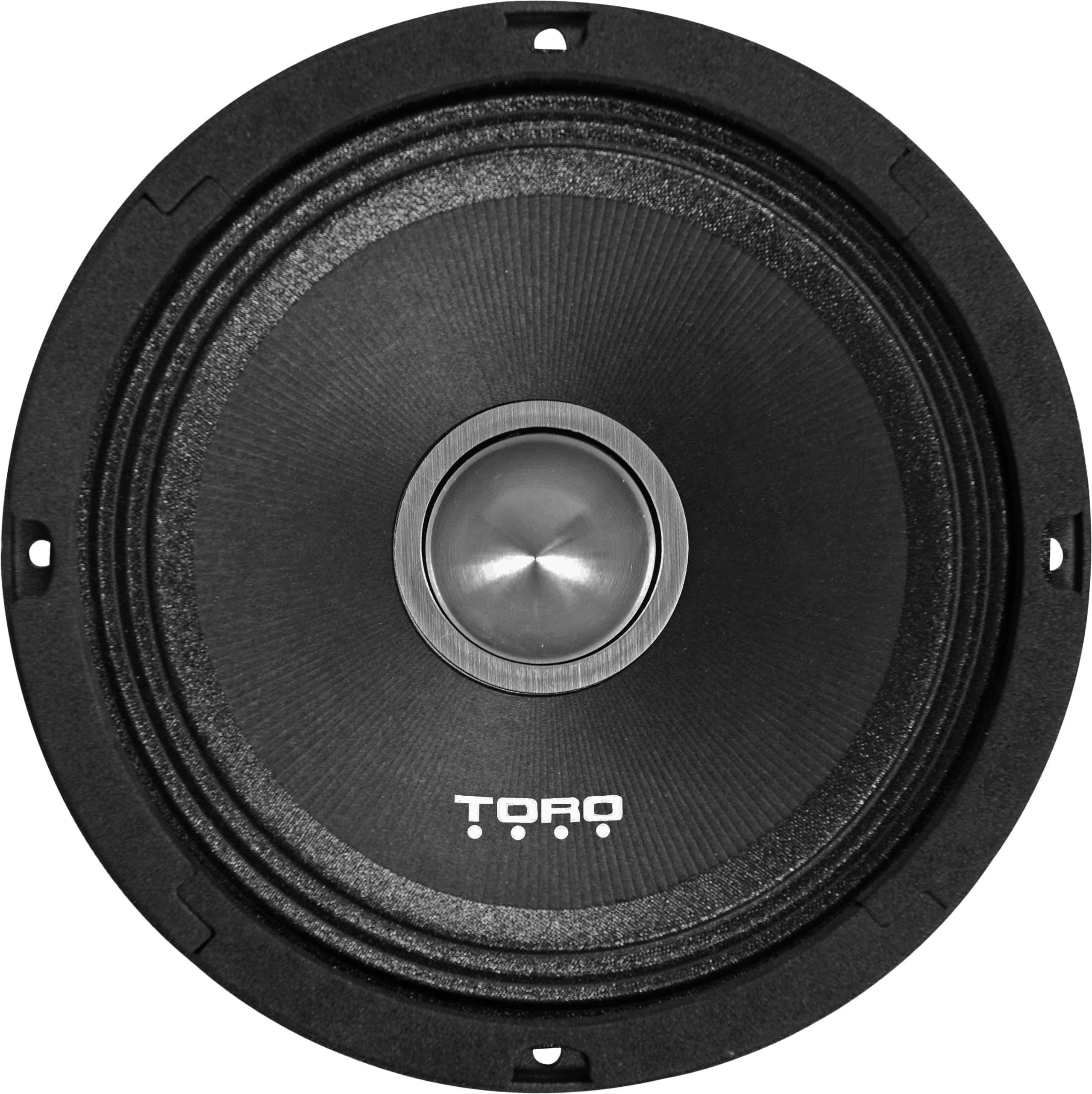 TORO TECH – PM6K, 6.5 Inch 2-Way Component Kit Pro Audio Shallow Mount Speakers - 340 Watts RMS Power / 140 Watts Music Program, 25mm Aluminum Tweeters, 4 Ohm, 1.5" Voice Coil (Pair)