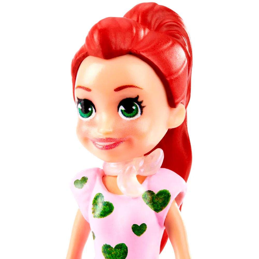 Polly Pocket Doll with Trendy Outfit 2018 Edition Measures Approx. 3.5" Tall (1 Doll)
