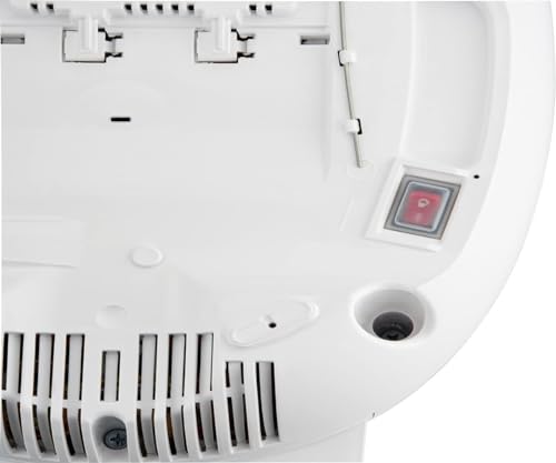 CUCKOO IH Twin Pressure Small Stainless Steel Rice Cooker 10 Cup Uncooked & 20 Cup Cooked with Induction Heating, LED Touch Controls, Reheat Option (White)