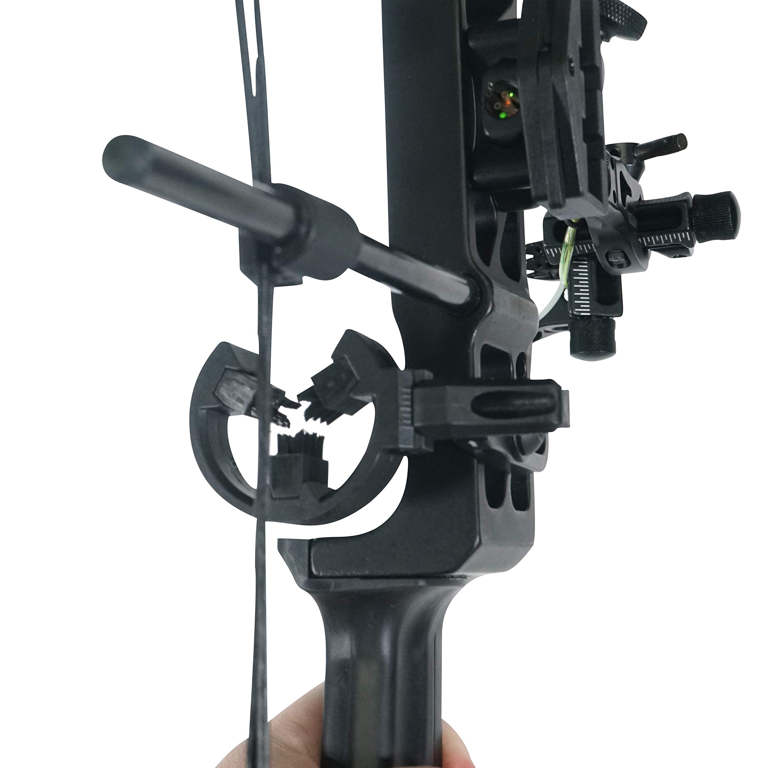 Brush Capture Arrow Rest with 3 Extra Replacement Brushes