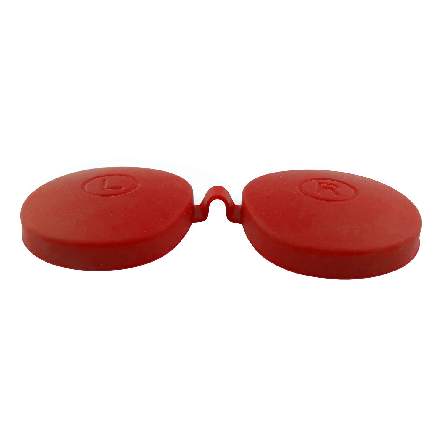 VR Face Silicone Cover Mask Combo with Protective Lens Cover for Quest 2 Headset Face Pad Cushion Accessories Set Sweatproof Lightproof by X-super Home (Red, Oculus Quest 2)