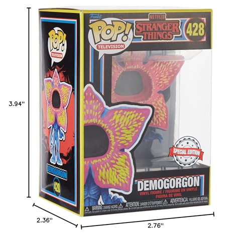 Pop! Television Stranger Things 428 Demogorgon Blacklight