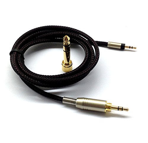 NewFantasia Replacement Audio Upgrade Cable Compatible with Sennheiser Momentum, Momentum 2.0, HD1 Over-Ear On-Ear Headphones 1.2meters/4feet