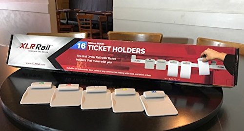 XLR Rail Ticket System - Complete 16 Holder XLR Rail Ticket System as seen at NRA Chicago 2019