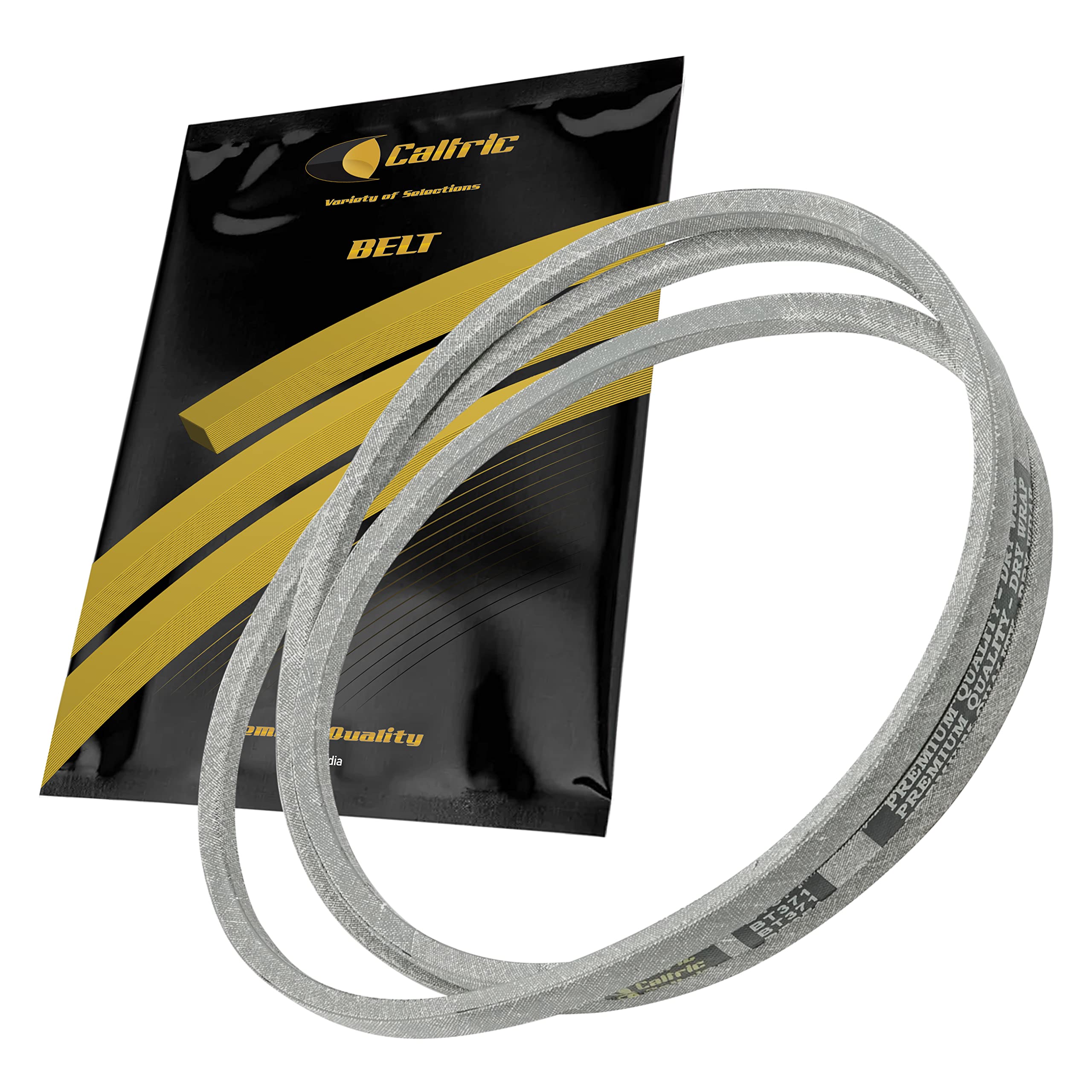 Caltric Deck Belt Compatible with Husqvarna Yth22K42 Yth22V42 532429636 1/2" X 101.5"