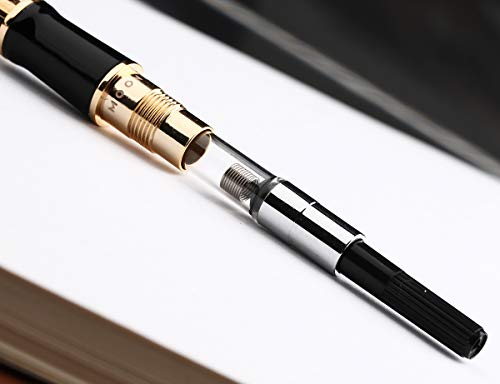 M600s Marble Purple Fountain Pen, Iridium Extra Fine Nib Writing Gift Pen
