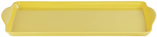 Calypso Basics, Sandwich Melamine Tidbit Tray, Lemon