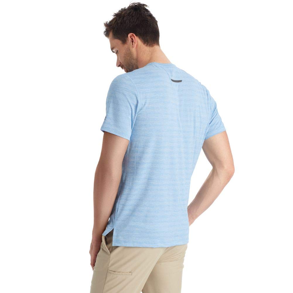 C9 Champion Men's Running Tee, Blue Jay Heather, L