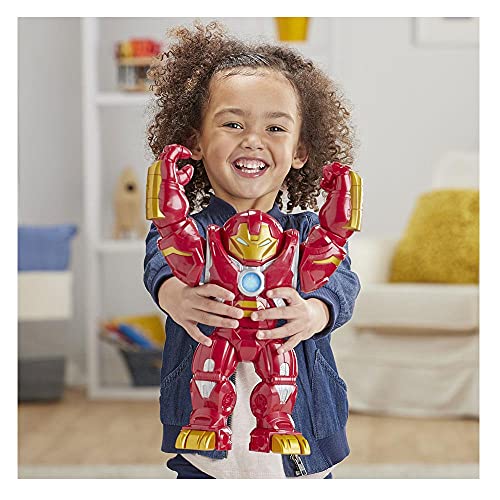 Playskool Heroes Mega Mighties Marvel Super Hero Adventures Hulkbuster, Collectible 12-Inch Action Figure