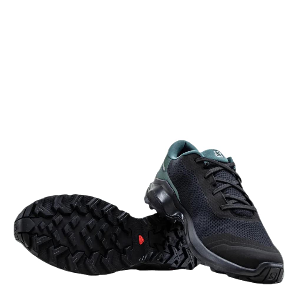 Salomon X Reveal Hiking Shoes for Women, Phantom/Balsam Green/Black, 9.5