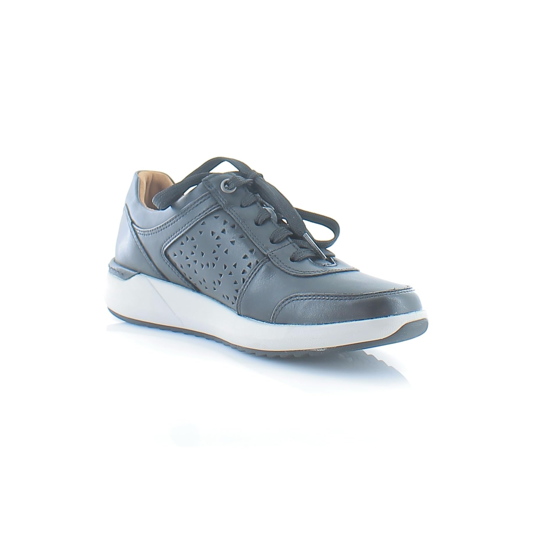 Cobb Hill Women's Skylar Laceup Walking Shoe, Black, 8