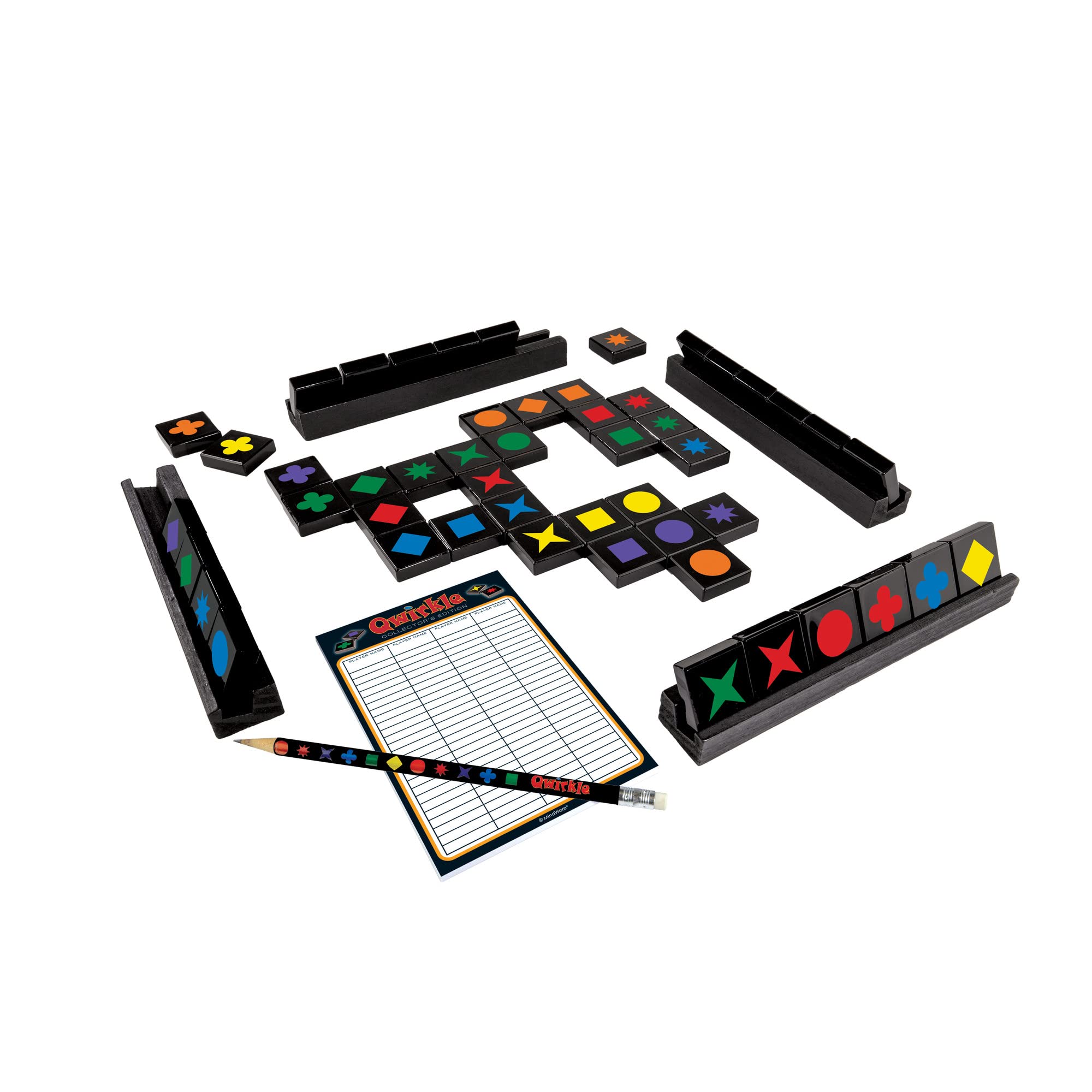 Mindware | Qwirkle Collector's Edition | Family Game | Ages 6+ | 2-4 Players | 45 Minutes Playing Time