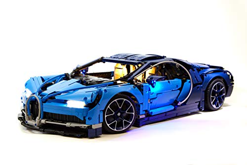 LED Lighting Kit for Lego Bugatti Chiron - 42083 (Lego Set NOT Included)