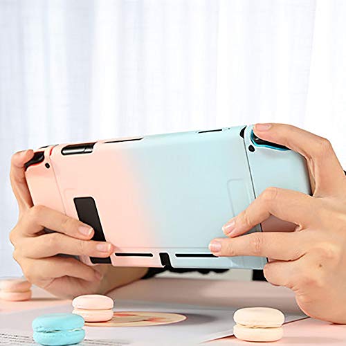Protective Case Joy Con Controller Shell Hard Housing Full Cover Shell For Nintend Switch Game Console Colorful Shell Blue