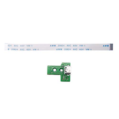 USB Charging Port Board 14 Pin JDS-030 for PS4 Controller Dualshock Flex Cable Green
