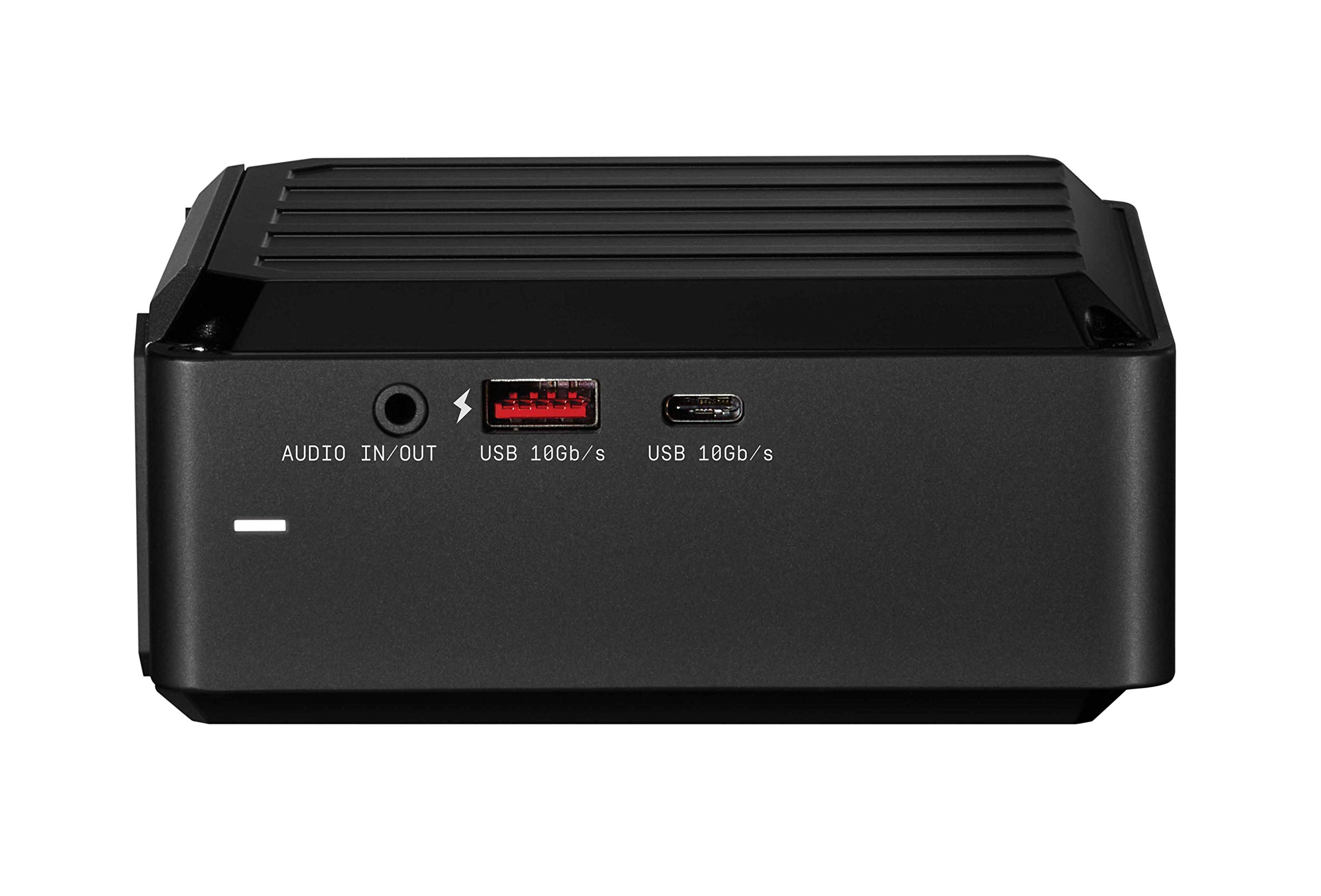 WD_Black D50 Game Dock. 2X Thunderbolt 3 Ports, DisplayPort 1.4, 2X USB-C & 3X USB-A, Audio in/Out, Gigabit Ethernet; Customizable RGB Lighting