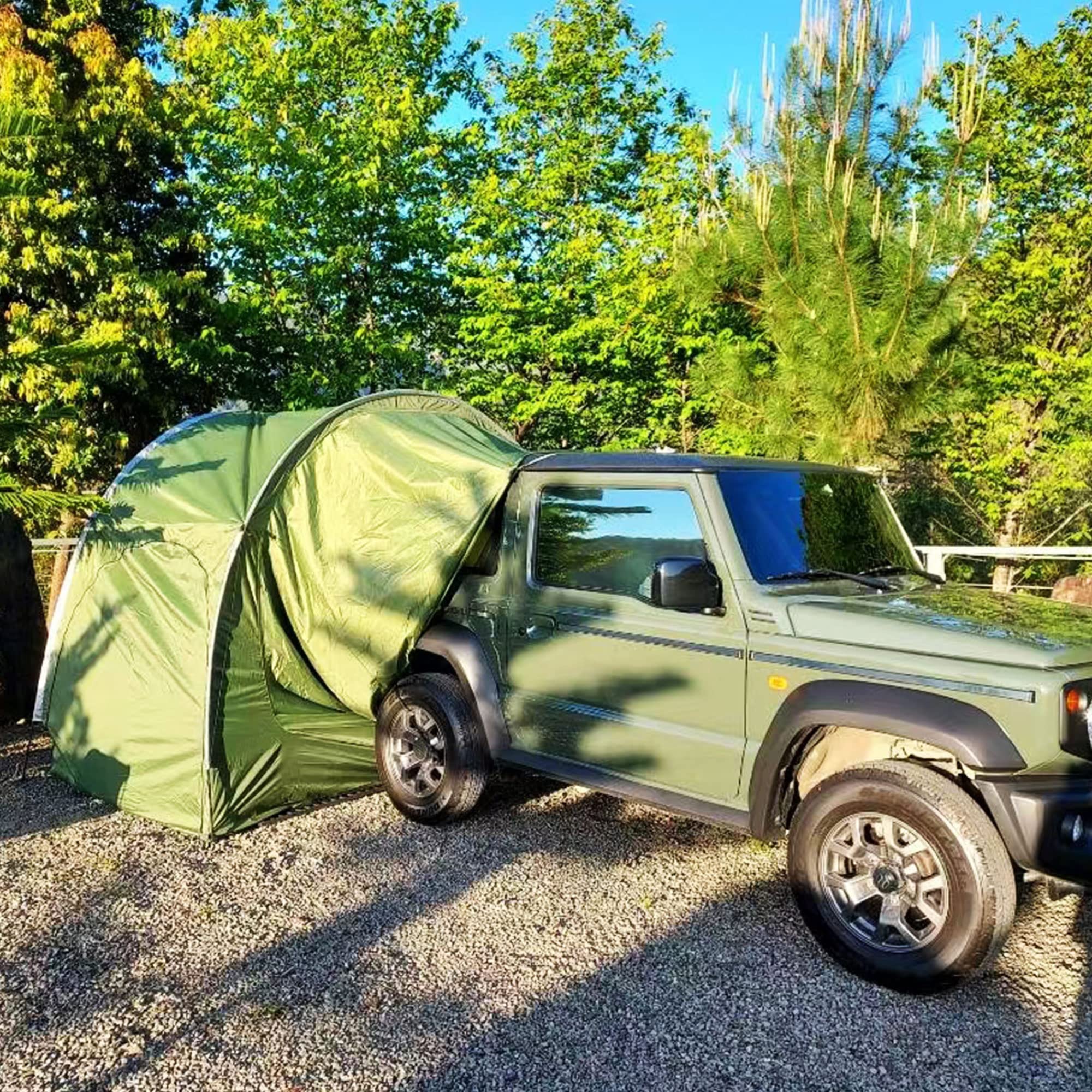 Camping Rear Hatch Tent for Van, SUV, Car Tailgate Back