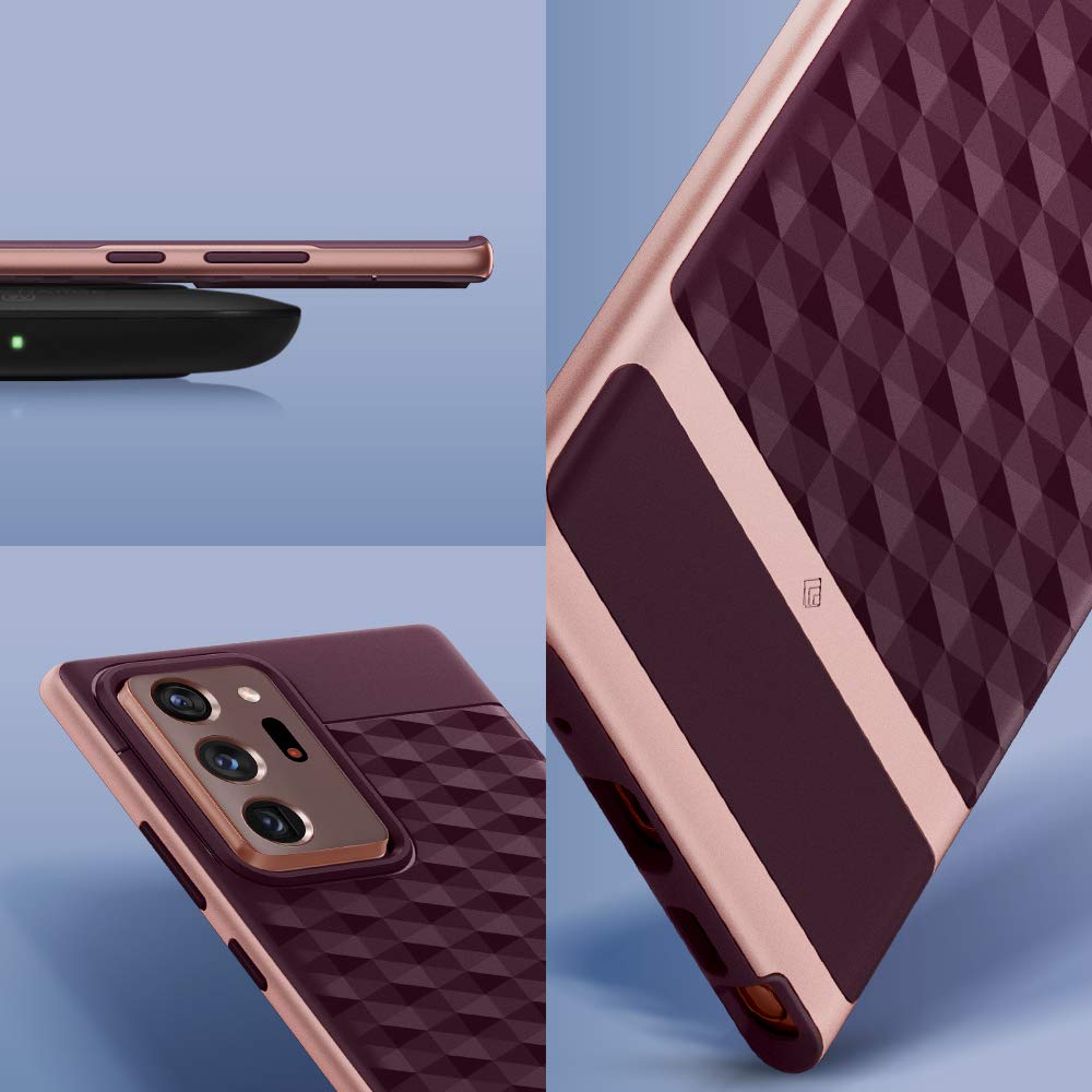 Caseology Parallax for Samsung Galaxy Note 20 Ultra Case (2020) 5G - Burgundy