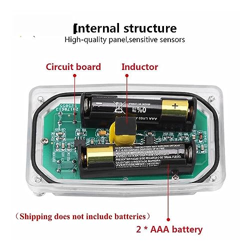 Flow Control Meter Digital Flow Meter, Flowmeter Gauge 1" NPT LED Digit Fuel Meter, PCB Flow Indicator Sensor Counter Used in Petroleum,Food, Etc.
