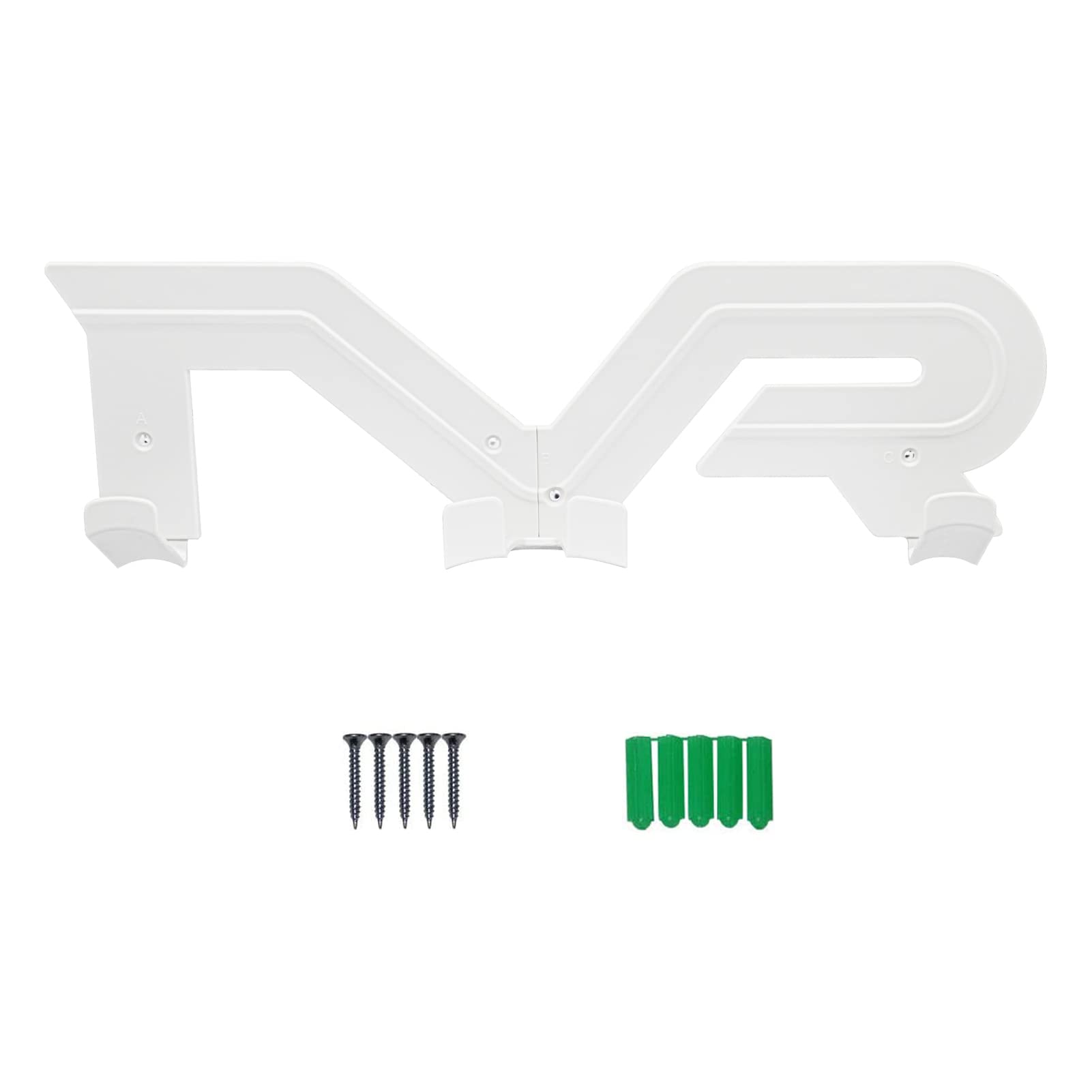VRbrother Wall Mount Storage Hook Stand VR Headset with More Devices The Universal Wall Mount Hanger for Oculus Quest2,Oculus Rift-S,HTC ViveVive ProVive Cosmos,HP Reverb G2,Valve Index PSVR (White)