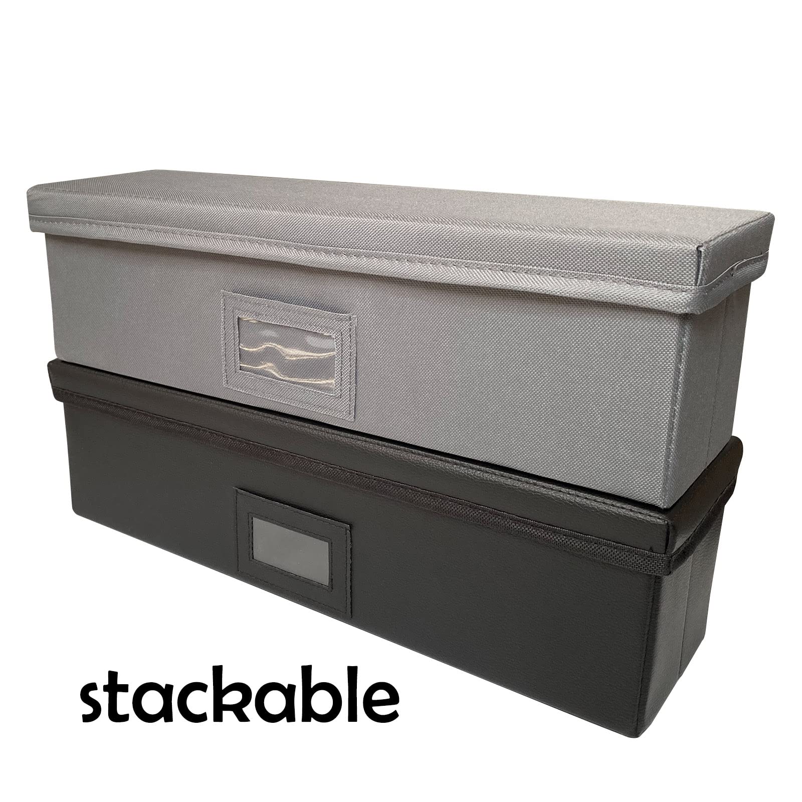 tutata Water Proof Trading Card Storage Box Toploader Storage Box, Baseball Card Storage Box Card Organizer for MTG TCG CCG LCG Cards and Toploaders and Sleeves