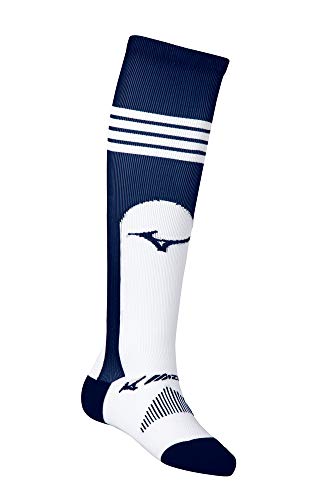 Mizuno Womens Performance OTC Stirrup Sock, Navy, Medium US