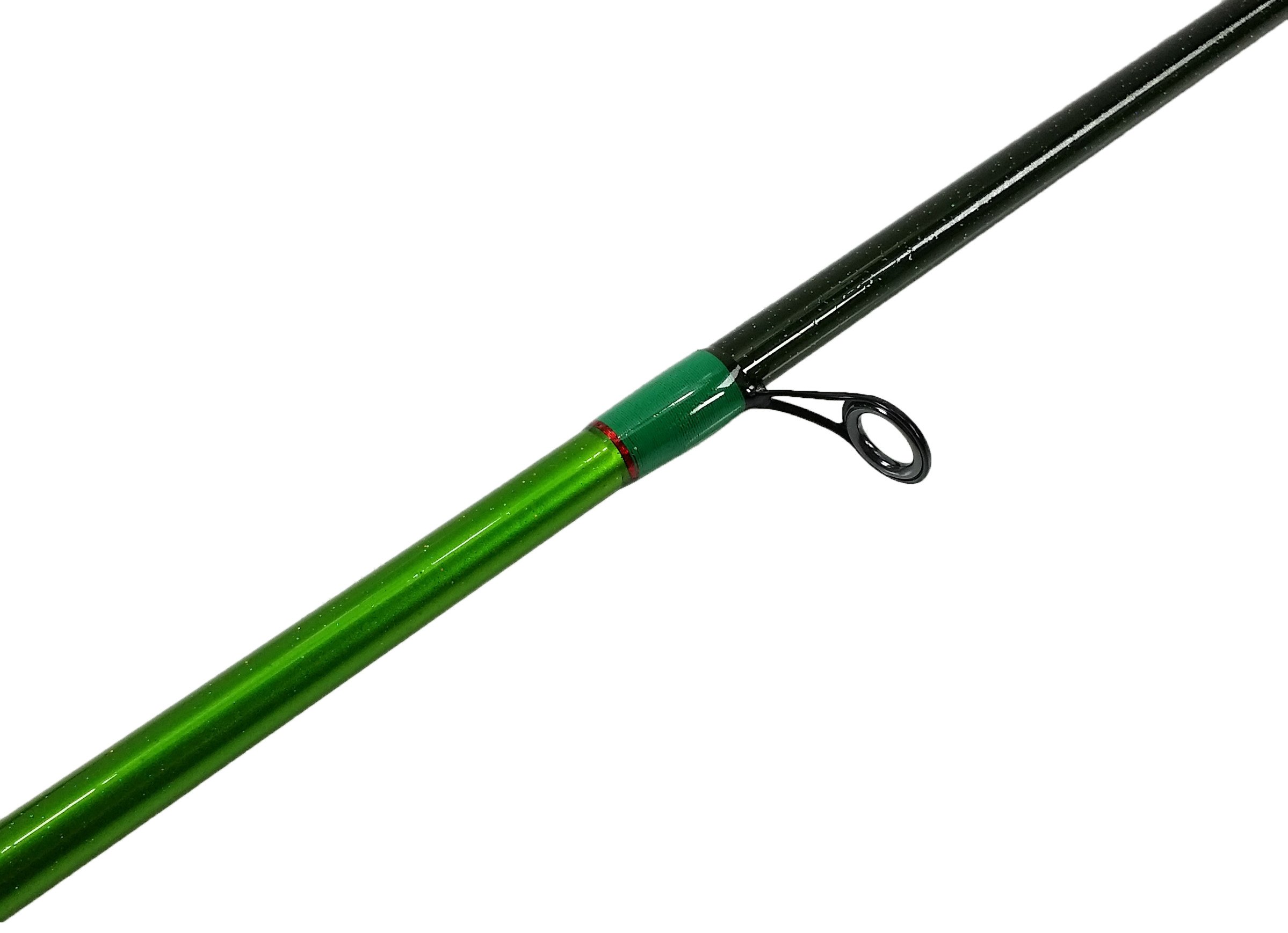 Carrot Stix Spinning 7' Medium Light Wild Wild Green Greenwater Inshore Fishing Rod C2WG701ML-F-S