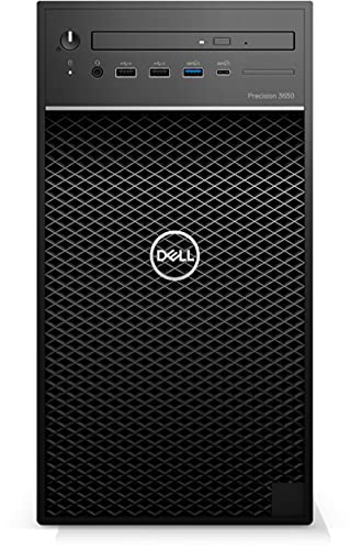 Dell Precision T3650 Workstation Desktop Computer Tower (2021) | Core Xeon W - 1TB SSD Hard Drive - 32GB RAM - RTX A4000 | 6 Cores @ 5 GHz - 8GB GDDR6 Win 11 Pro