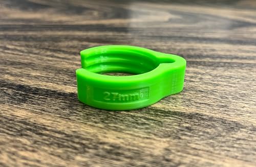 Coiled Hose Clips For Festool 27mm Dust Extraction Hoses - Made In USA - Quick Connect & Won't Pop Off