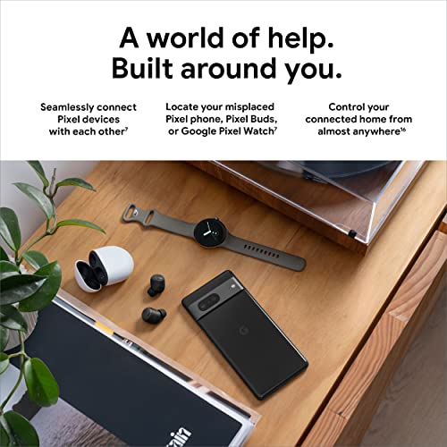 Google Pixel 7-5G Android Phone - Unlocked Smartphone with Wide Angle Lens and 24-Hour Battery - 256GB - Obsidian