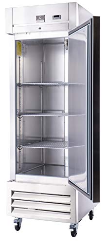 Kelvinator KCHRI27R1DRE 26 3/4" One Section Reach in Refrigerator, Silver