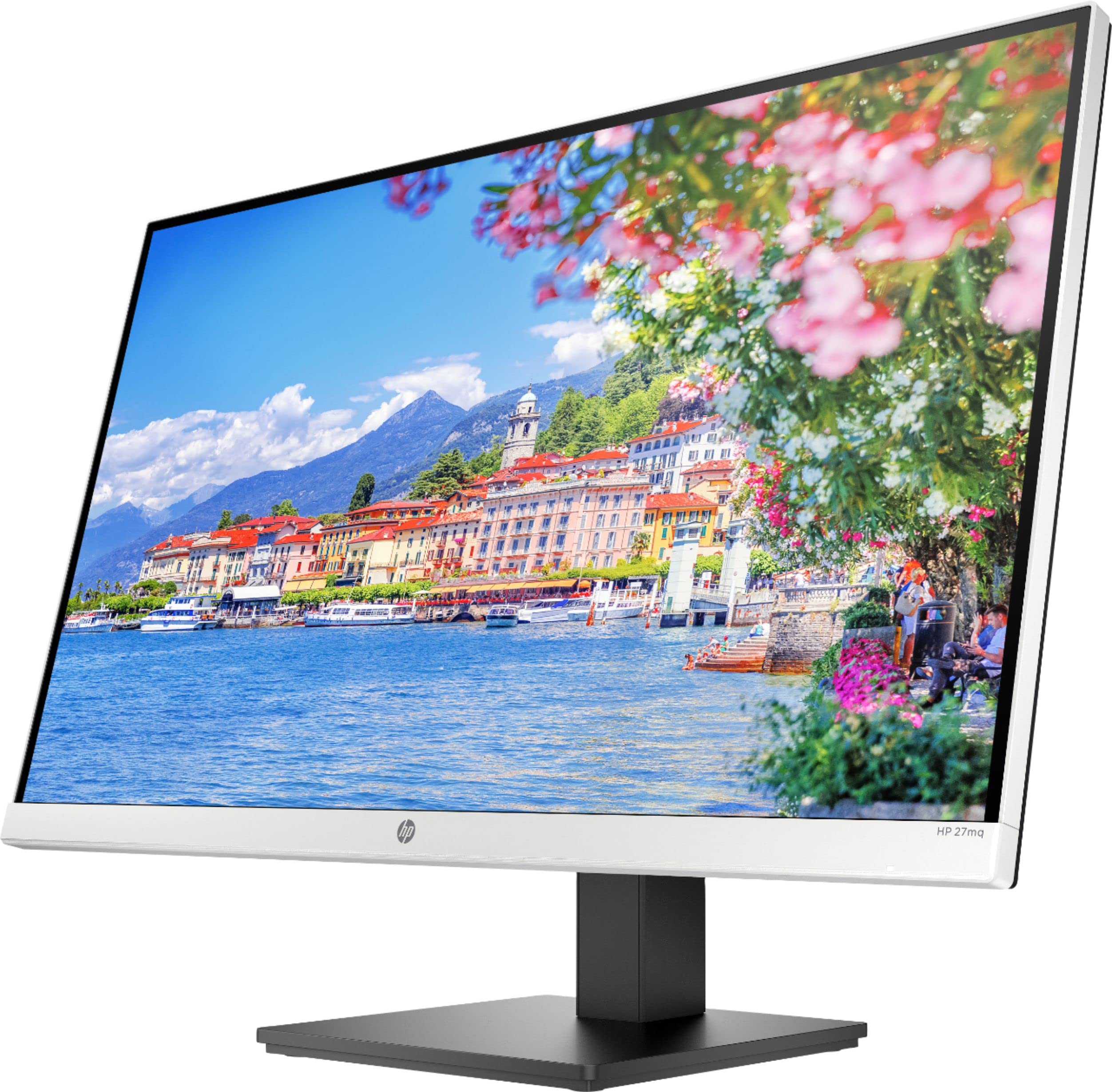 HP 27mq 27 Inch Anti-glare LED Desktop PC Monitor QHD 60Hz 5ms IPS Panel Flat Screen Low Blue Light Mode HDMI VGA Adjustable Stand Height Pivot Rotation VESA Mountable for Home Office (Renewed)