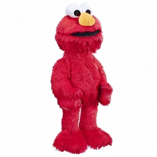 Sesame Street Love to Hug Elmo Talking, Singing, Hugging 14" Plush Toy for Toddlers, Kids 18 Months & Up