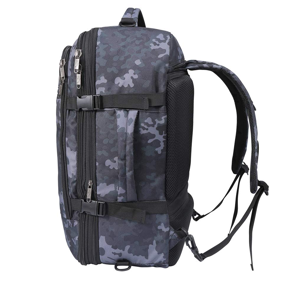 Cabin Max Expandable Travel Backpack Transforms into Shoulder Bag 22x14x9"